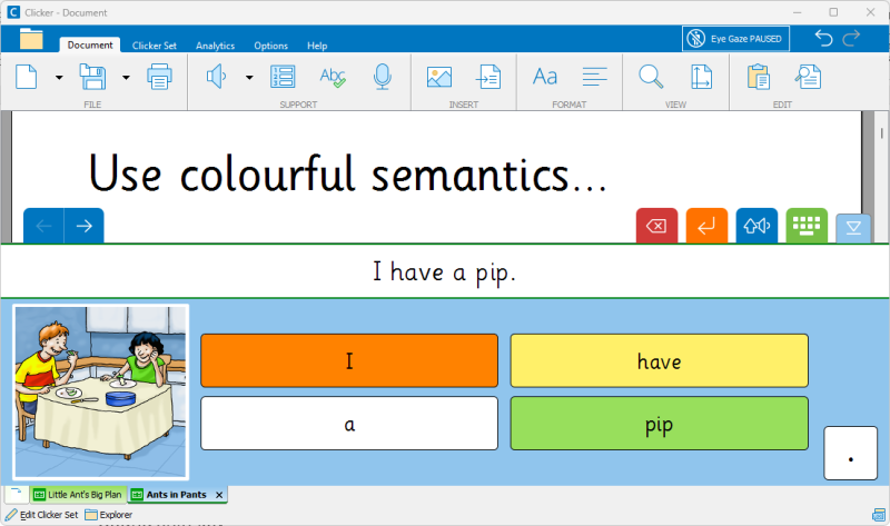 Top tips for using Clicker 8 to support neurodiverse learners